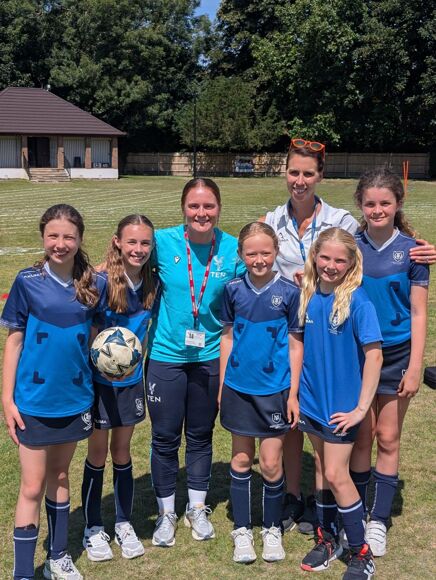 Year 6 Girls Football Masterclass with Fliss Gibbons - Latest News ...