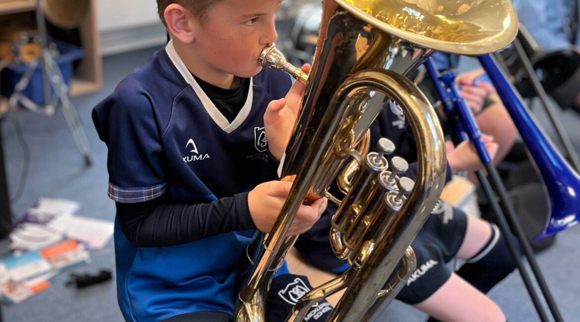Year 4 Autumn Term Brass Lessons - Latest News - Micklefield School and ...